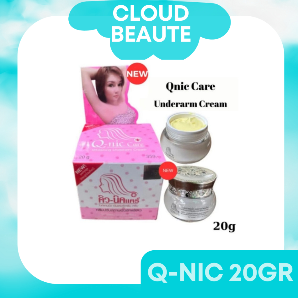 Jual Q-NIC CARE WHITENING UNDERARM CREAM | QNIC CARE THAILAND | Q-NIC ...