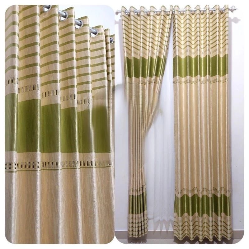 Jual Gorden Jendela aesthetic model Garis 7 Gelombang | Shopee Indonesia