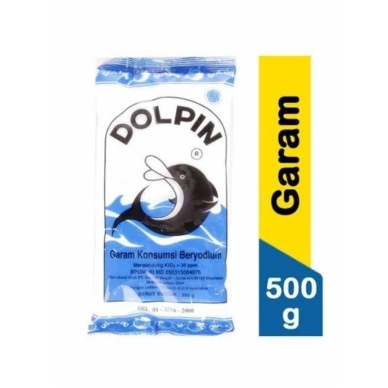 Jual Garam Dolphin 500 gram | Shopee Indonesia