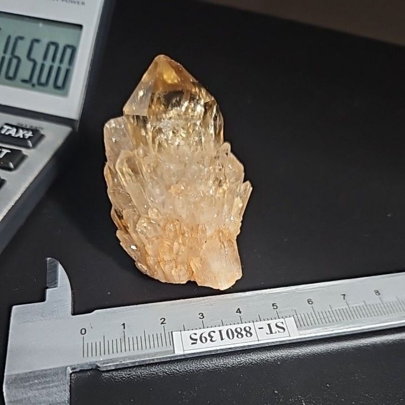 Jual Citrine Congo aka Kundalini Quartz HQ Batu Alam Asli | Shopee ...