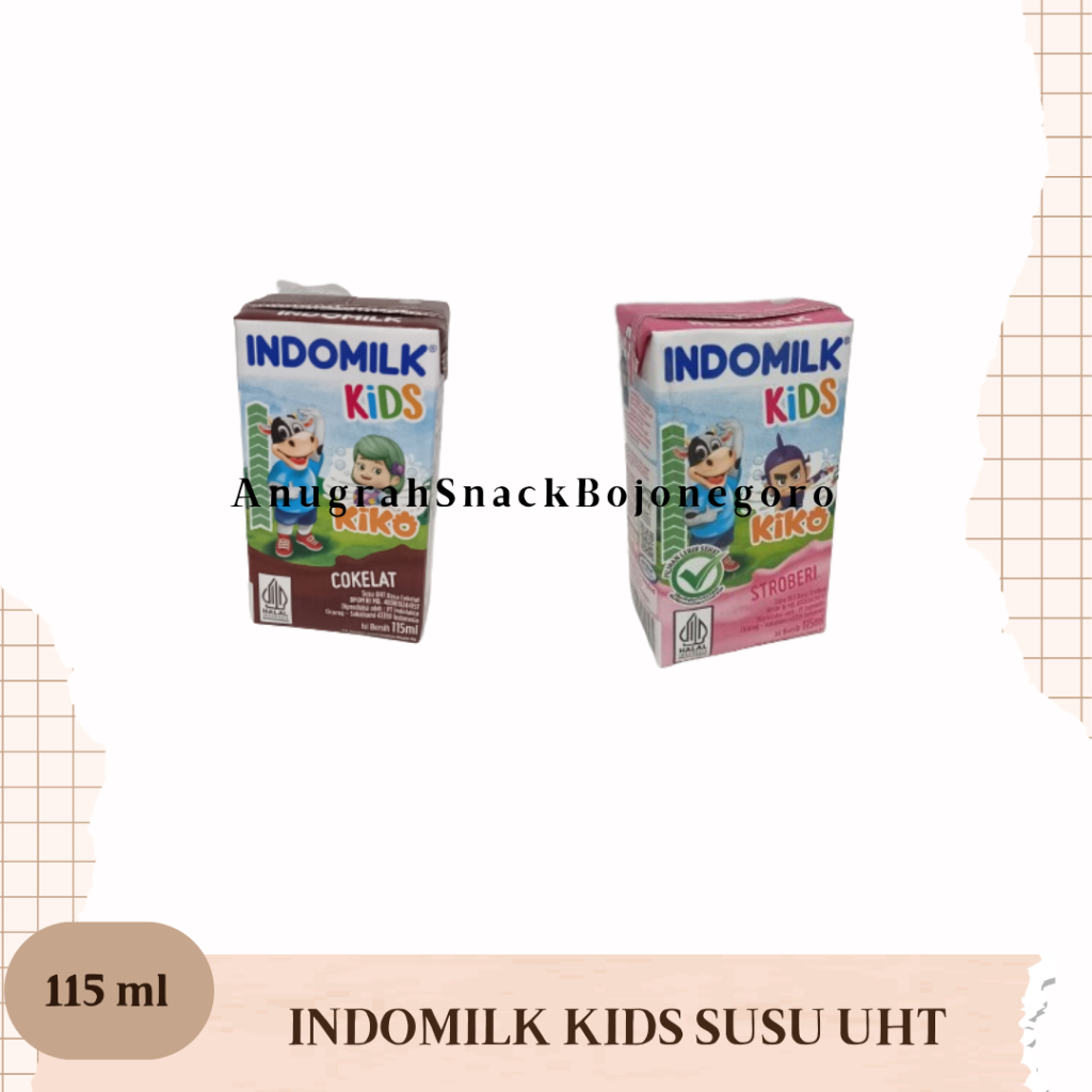Jual Indomilk Kids UHT 115ml (Coklat / Strawberry) | Shopee Indonesia