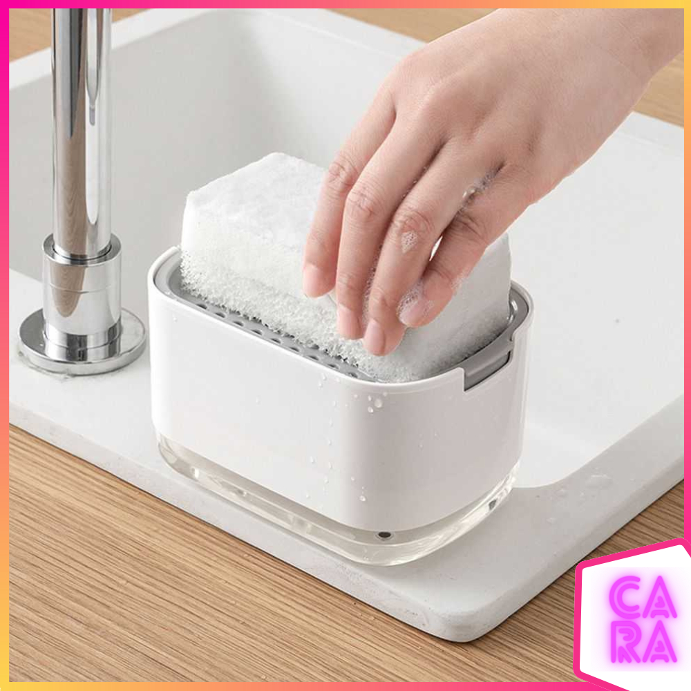 Jual Dispenser Tempat Sabun Cuci Piring Press Soap Liquid Box 300ml ...