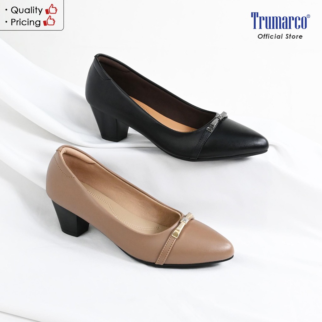 Jual TRUMARCO Sepatu Pantofel Wanita / Sepatu Kerja Wanita THC 501 ...