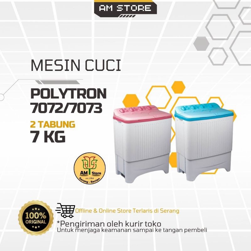 Jual Mesin Cuci Polytron 7072/7073 7kg (2 Tabung) | Shopee Indonesia