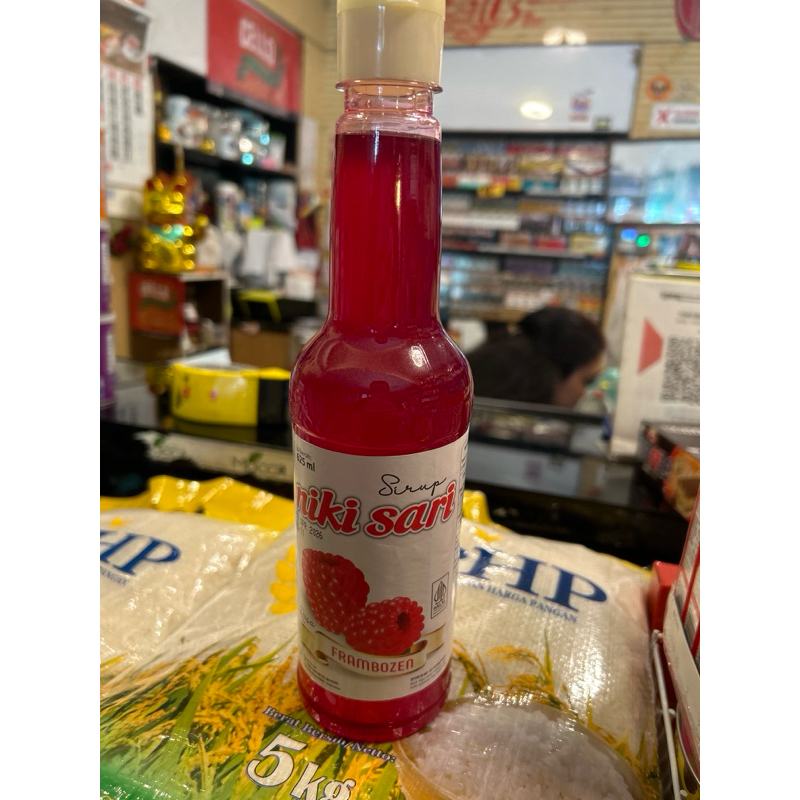 Jual Niki sari sirup frambozen botol | Shopee Indonesia