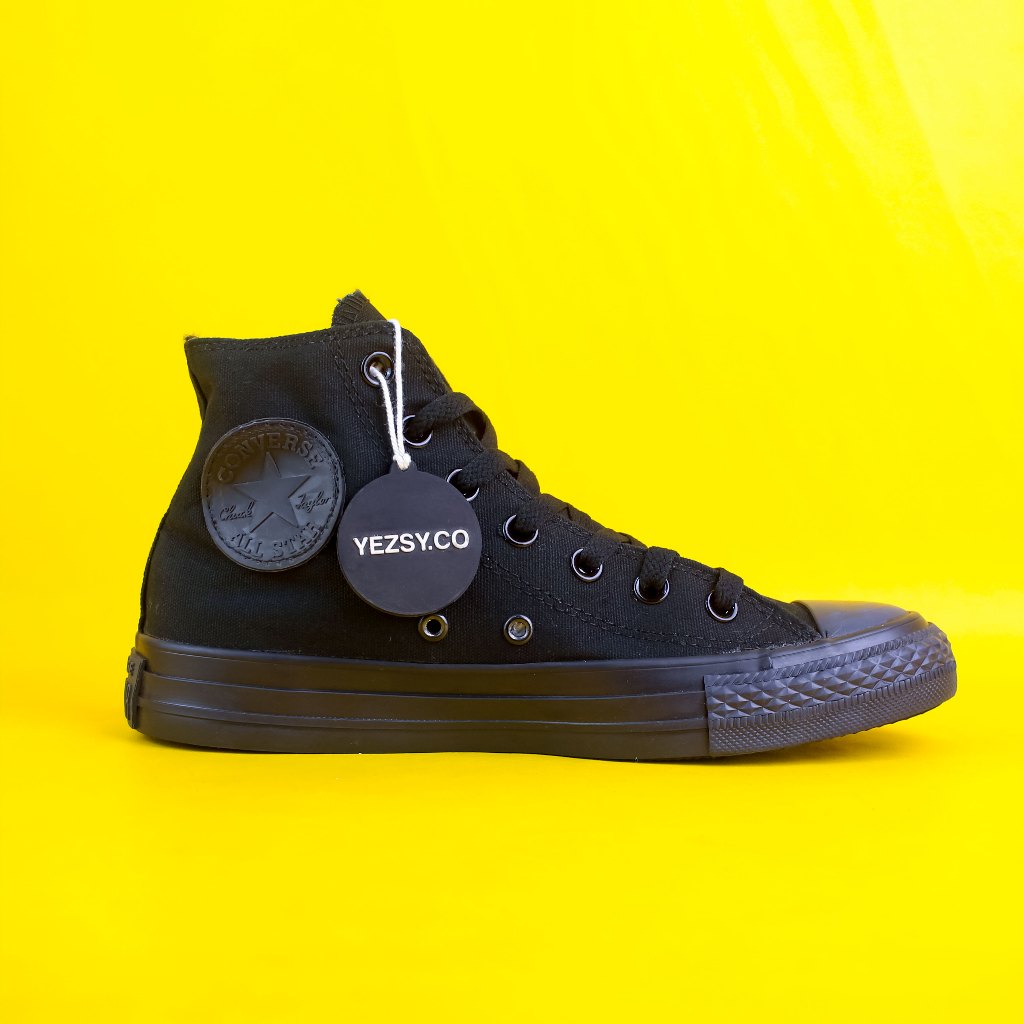 Jual Converse Chuck Taylor All Star Classic All Black Hi Original ...