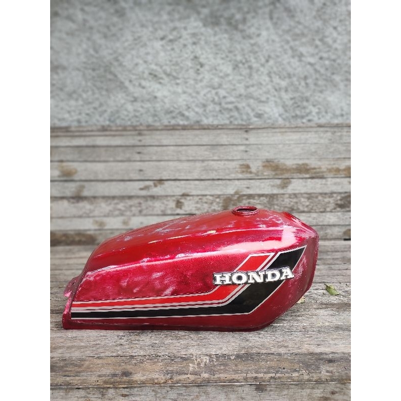 Jual tangki gl 100 original copotan siap pakai tengki gl 125 ory tangki ...