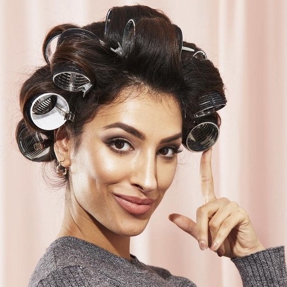 Jual Korean Ceramic Thermal Hair Rollers Hair Roller With Aluminium ...