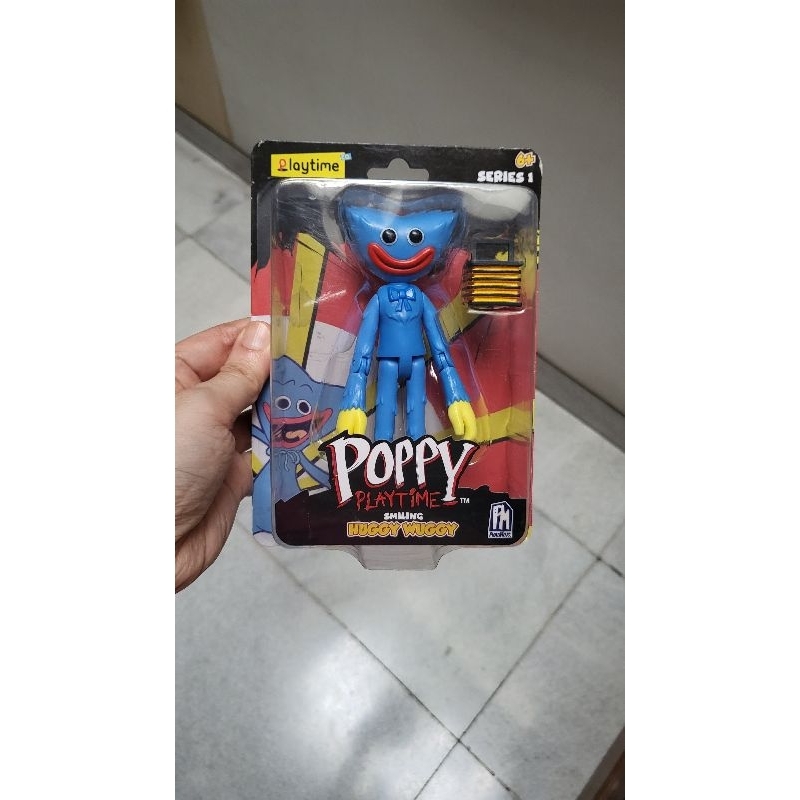 Jual Figure Poppy Playtime Phatmojo Series 1 - Smiling Huggy Wuggy ...