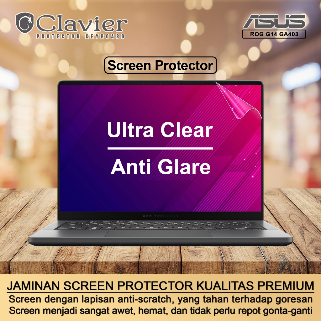 Jual Cover Keyboard Screen Protector Garskin Laptop Anti Gores Asus ROG ...