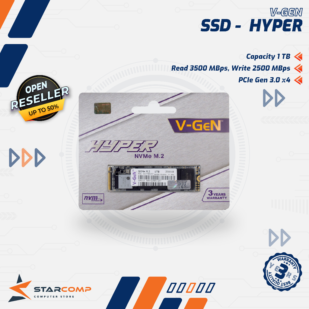 Jual SSD V-GEN M.2 NVMe Hyper 1TB VGEN Solid State Drive | Shopee Indonesia
