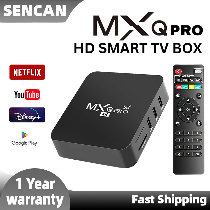 Jual CANYI 4K HD Android TV Box MXQ Pro 16G+256G Smart TV BOX 2.4G Wifi ...