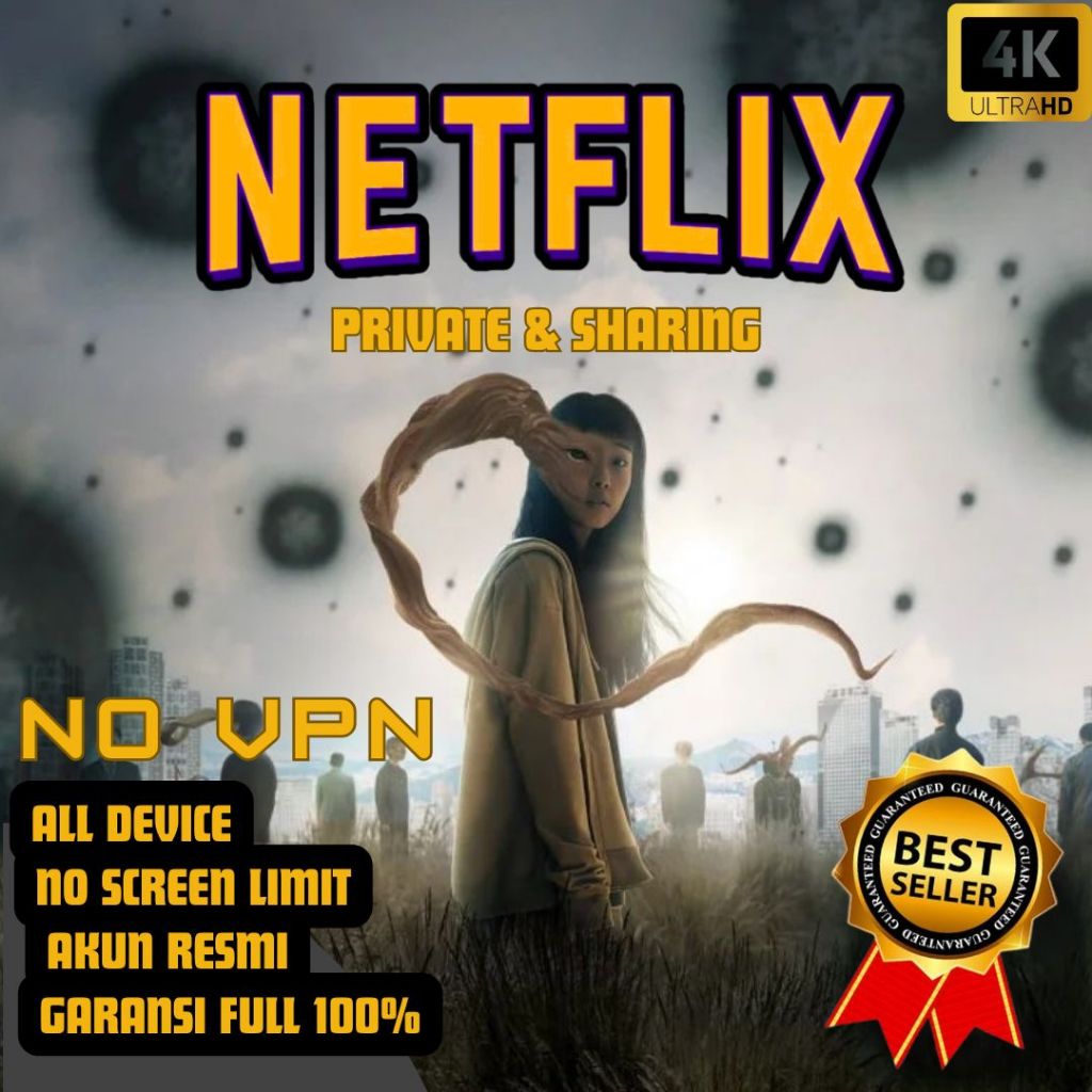 Jual NETFLIX PREMIUM 4K NO SCREEN LIMIT | Shopee Indonesia