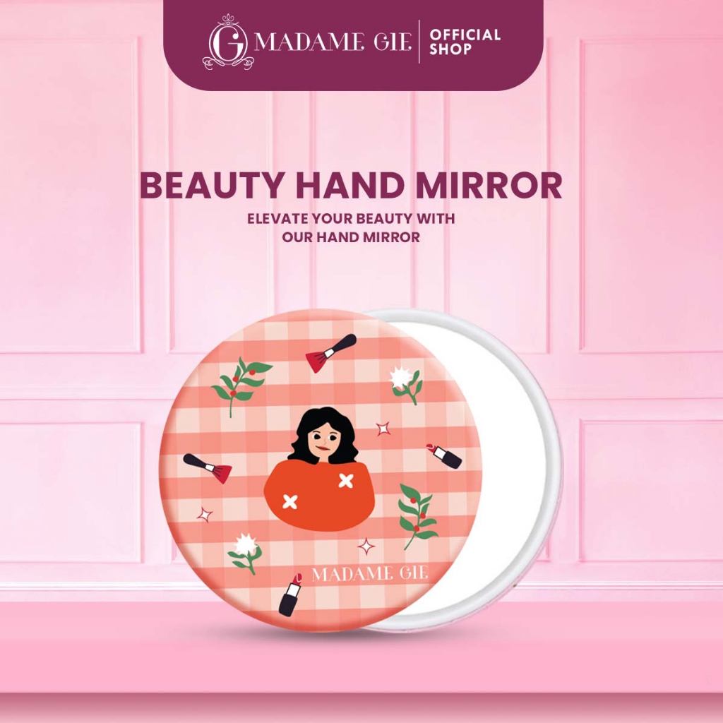 Jual Madame Gie Beauty Hand Mirror - Kaca Cermin Makeup | Shopee Indonesia