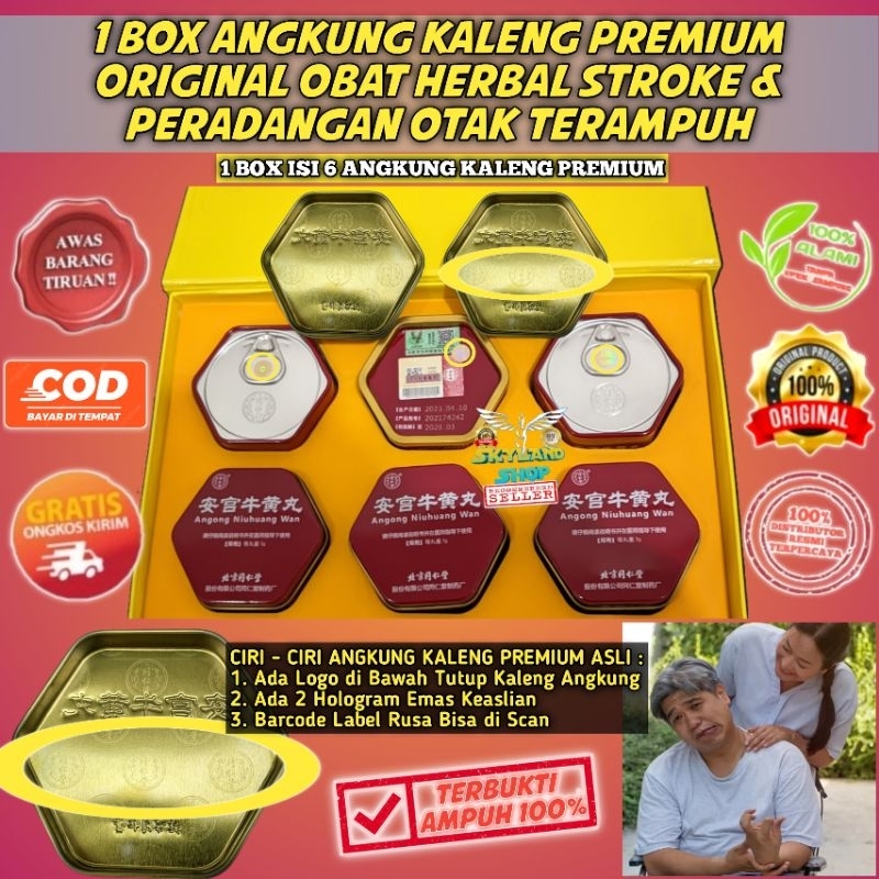 Jual ORI IMPOR - 1 BOX ANGKUNG KALENG PREMIUM OBAT STROKE BERAT ...