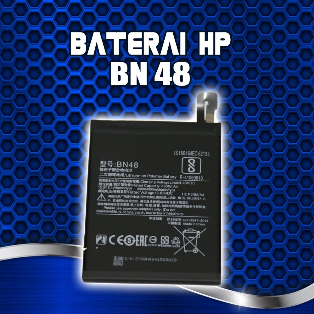 Jual BATTERY XIAOMI BN48 (REDMI NOTE 6 PRO) | Shopee Indonesia