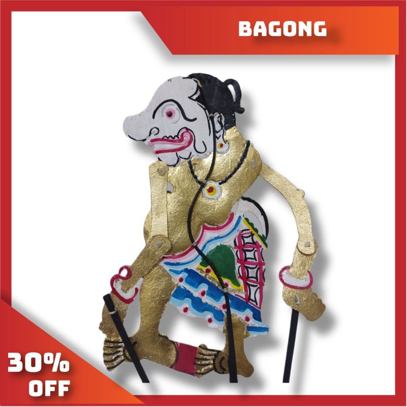 Jual wayang kulit asli karakter bagong emas | Shopee Indonesia