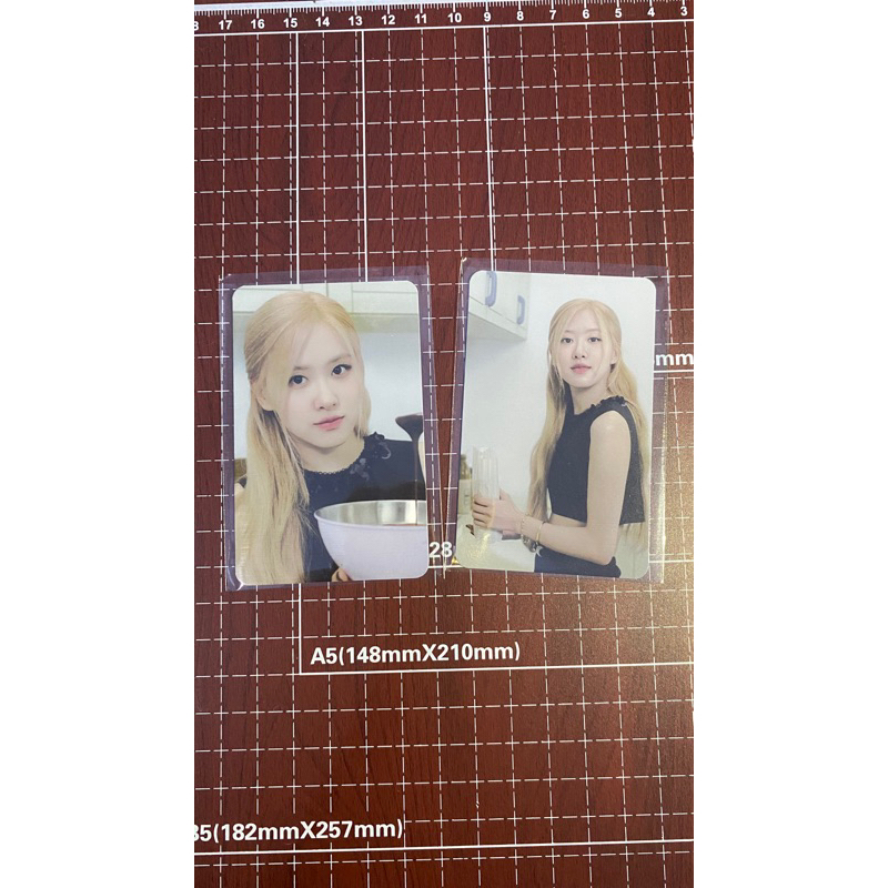 Jual Photocard original premium Rose Blackpink Valentine BPTG/Photocard ...