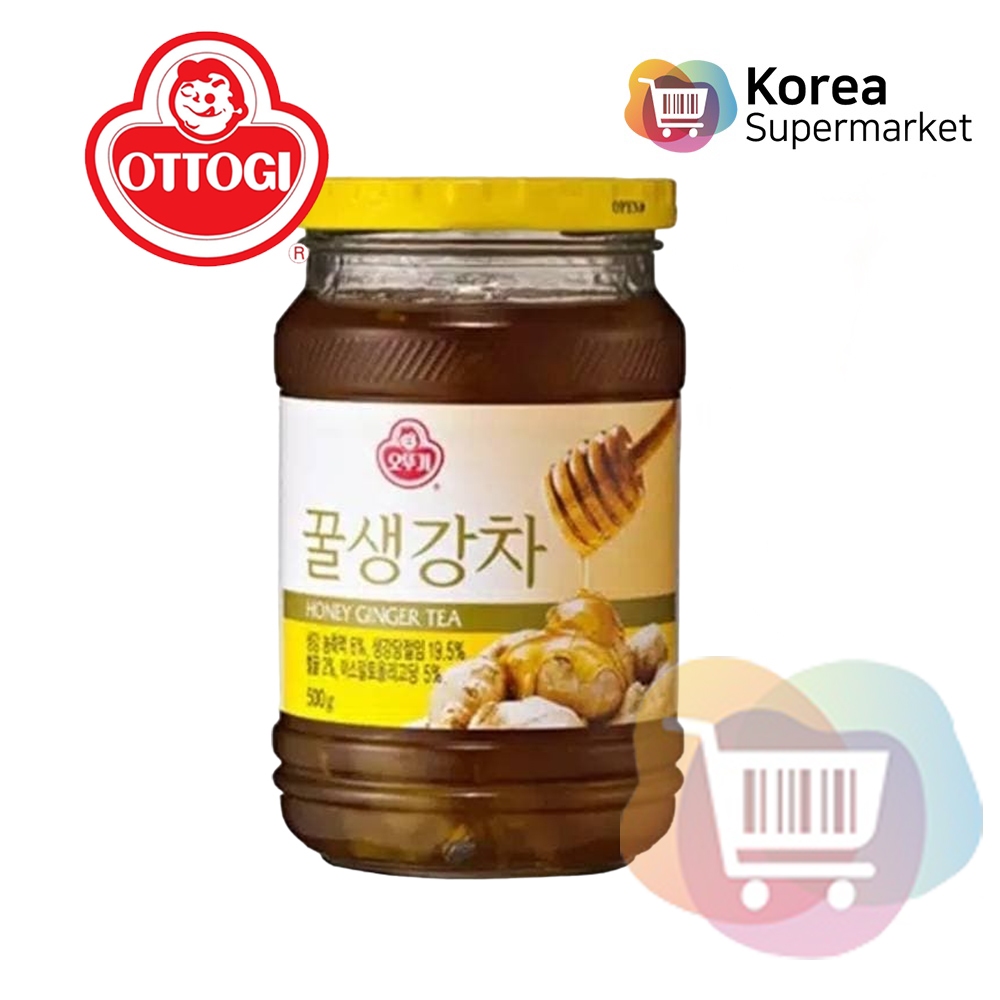 Jual OTTOGI HONEY GINGER TEA 500GR / MINUMAN KESEHATAN TEH JAHE MADU ...