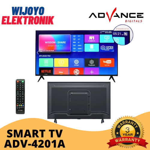 Jual Advance Android TV LED 42 Inch ADV-4201A Smart TV Digital ...