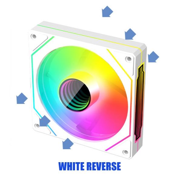Jual COOLMOON FAN CASING HIFROST PRISM 5PRO ARGB PWM SYNC 12CM | Shopee Indonesia
