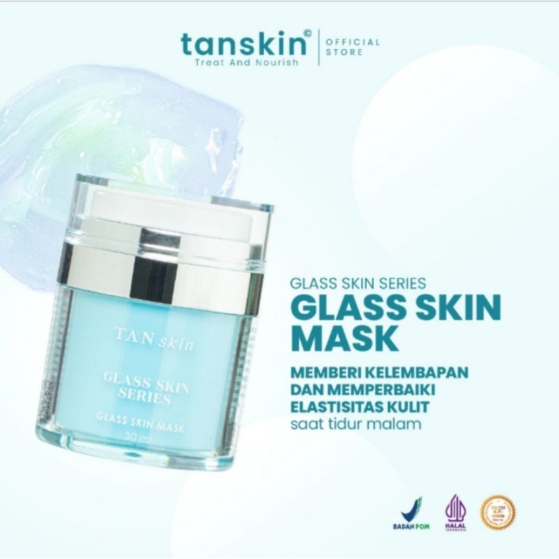 Jual Tanskin - Glass Skin Sleeping Mask/Masker Jerawat | Shopee Indonesia
