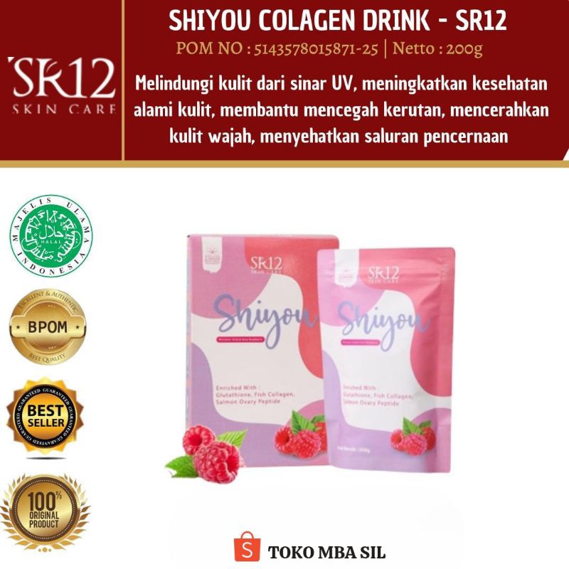 Jual SR12 SHIYOU COLLAGEN DRINK MINUMAN SERBUK KOLAGEN | Shopee Indonesia