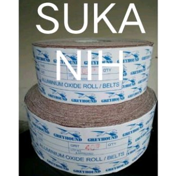 Jual HAMPLAS ROLL AMPLAS LENTUR MERK GREYHOUND #GRIt ,40/60#PANJANG 50 ...