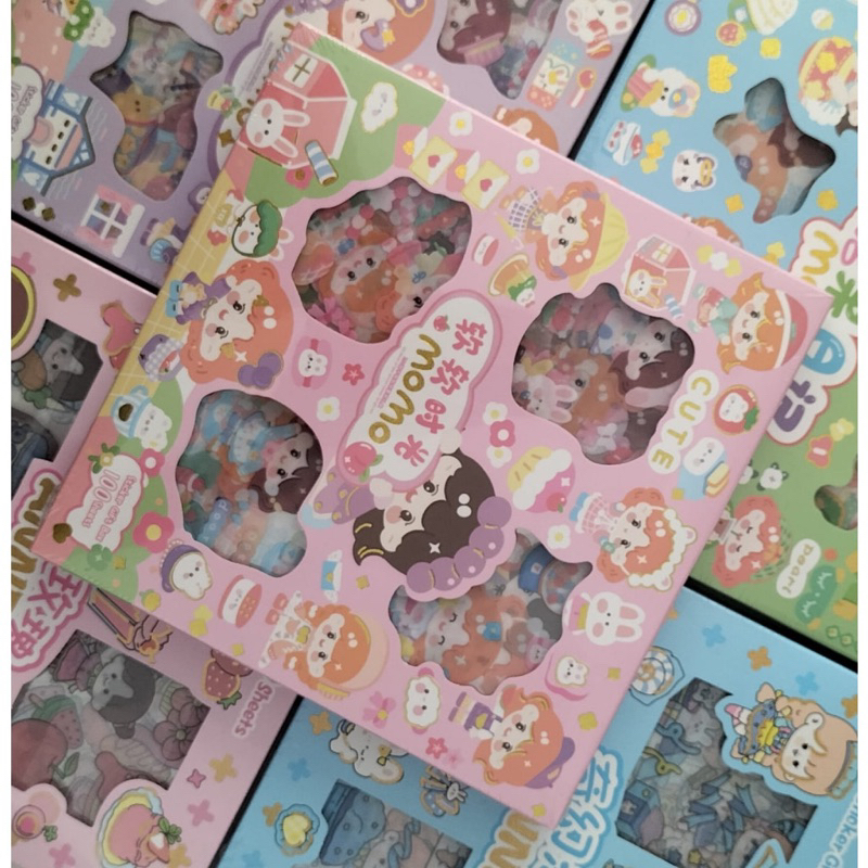 Jual Stiker Viral MOMO korea | Stiker PVC Antir Air MOMO Ready Sumbar ...