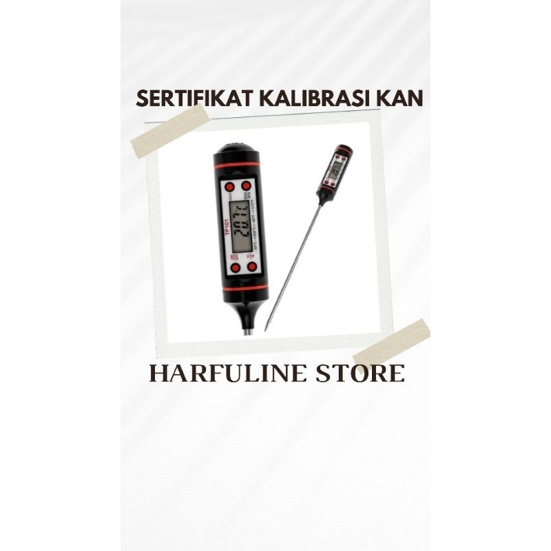 Jual Thermometer Tusuk dan Sertifikat Kalibrasi KAN | Shopee Indonesia