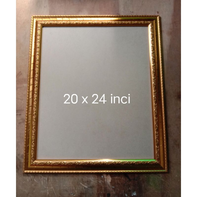 Jual Bingkai foto 20 x 24 inci/ 50 x 60 cm ukir 5,5 cm | Shopee Indonesia