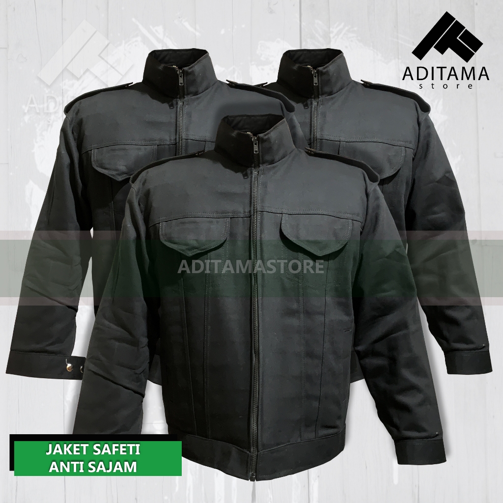 Jual Jaket Anti Sajam Jaket Pria Safety Motor Anti Karat | Shopee Indonesia