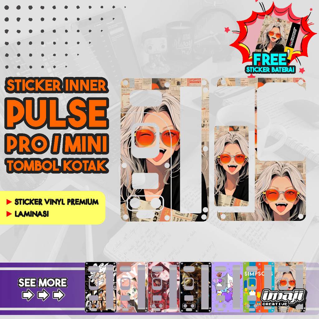 Jual STIKER INNER PULSE PRO / MINI KOTAK | Shopee Indonesia