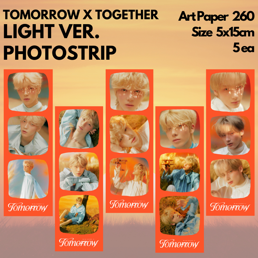 Jual [KUKIRA] Photostrip Soobin Yeonjun Beomgyu Taehyun Hueningkai Minisode 3 Tomorrow | Shopee ...
