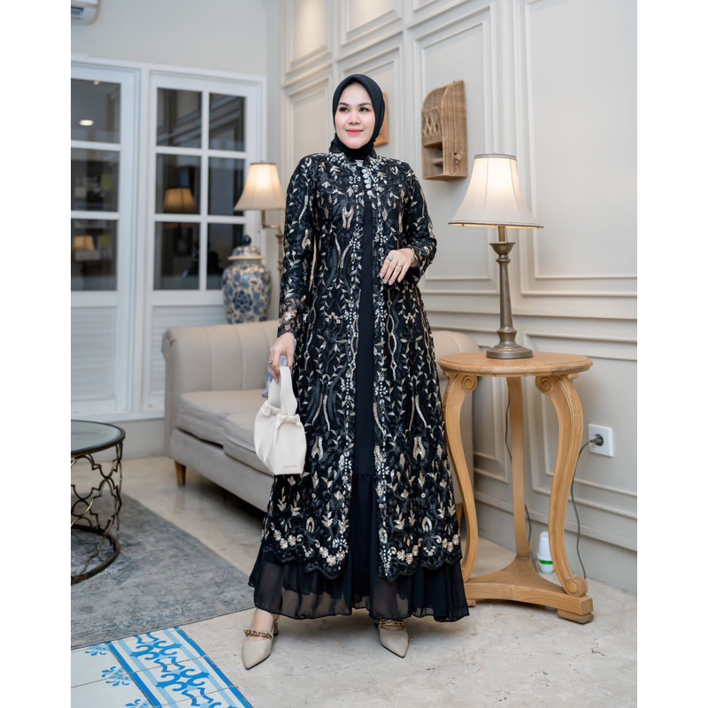 Jual GAMIS OUTER LEPAS TWOTONE| GAMIS| GAMIS TERBARU| GAMIS PESTA ...