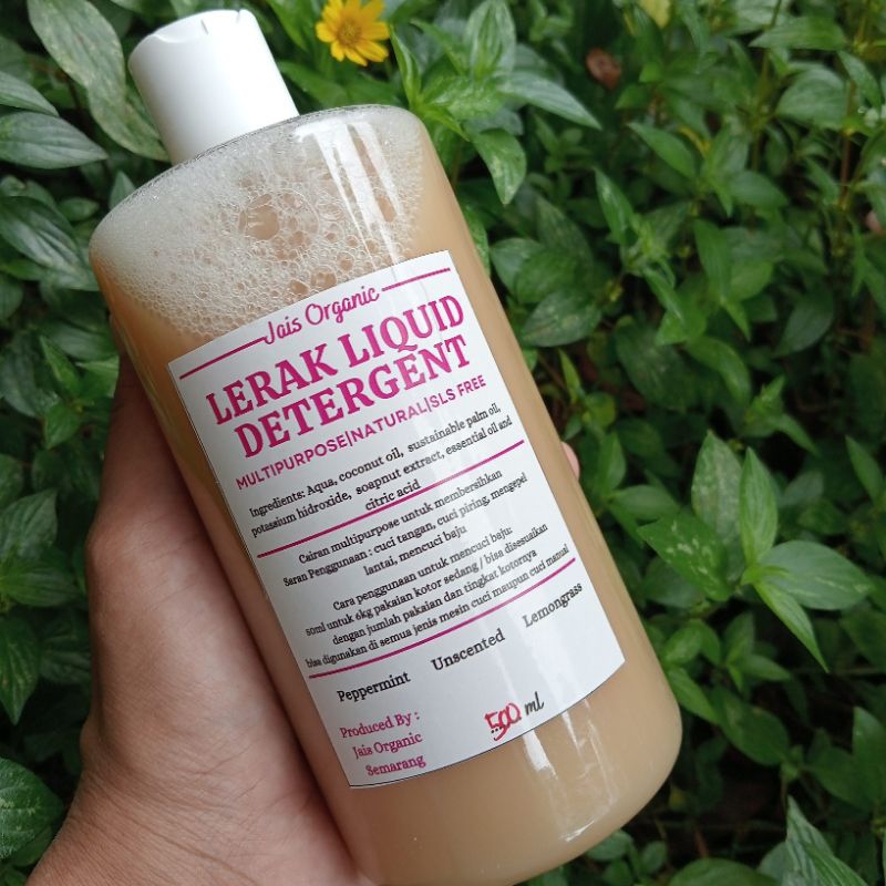 Jual LERAK LIQUID LAUNDRY DETERGENT/ SABUN CUCI CAIR LERAK NATURAL ...