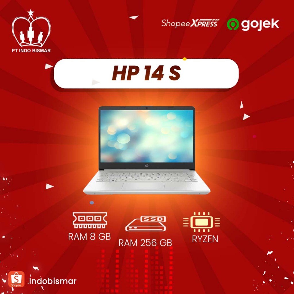 Jual HP 14-EM0015AU RYZEN 5-7520U 8 GB/256 | Shopee Indonesia