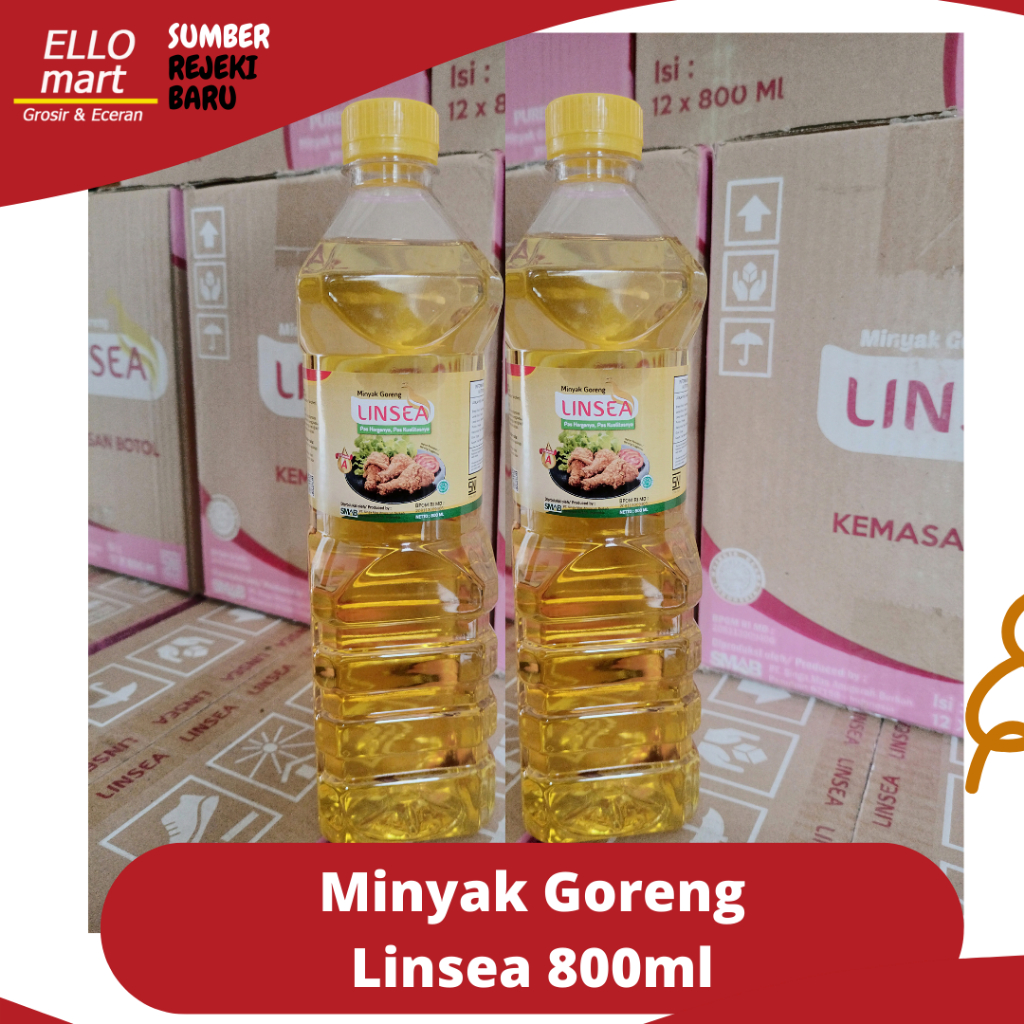 Jual Linsea Minyak Goreng Botol 800ml Minyak Goreng Sawit | Shopee Indonesia