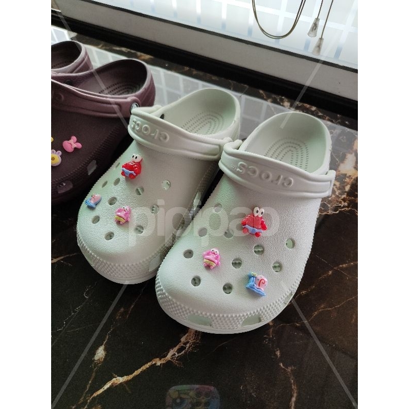 Jual Crocs Original Reject Cutting Sage 23.5cm | Shopee Indonesia