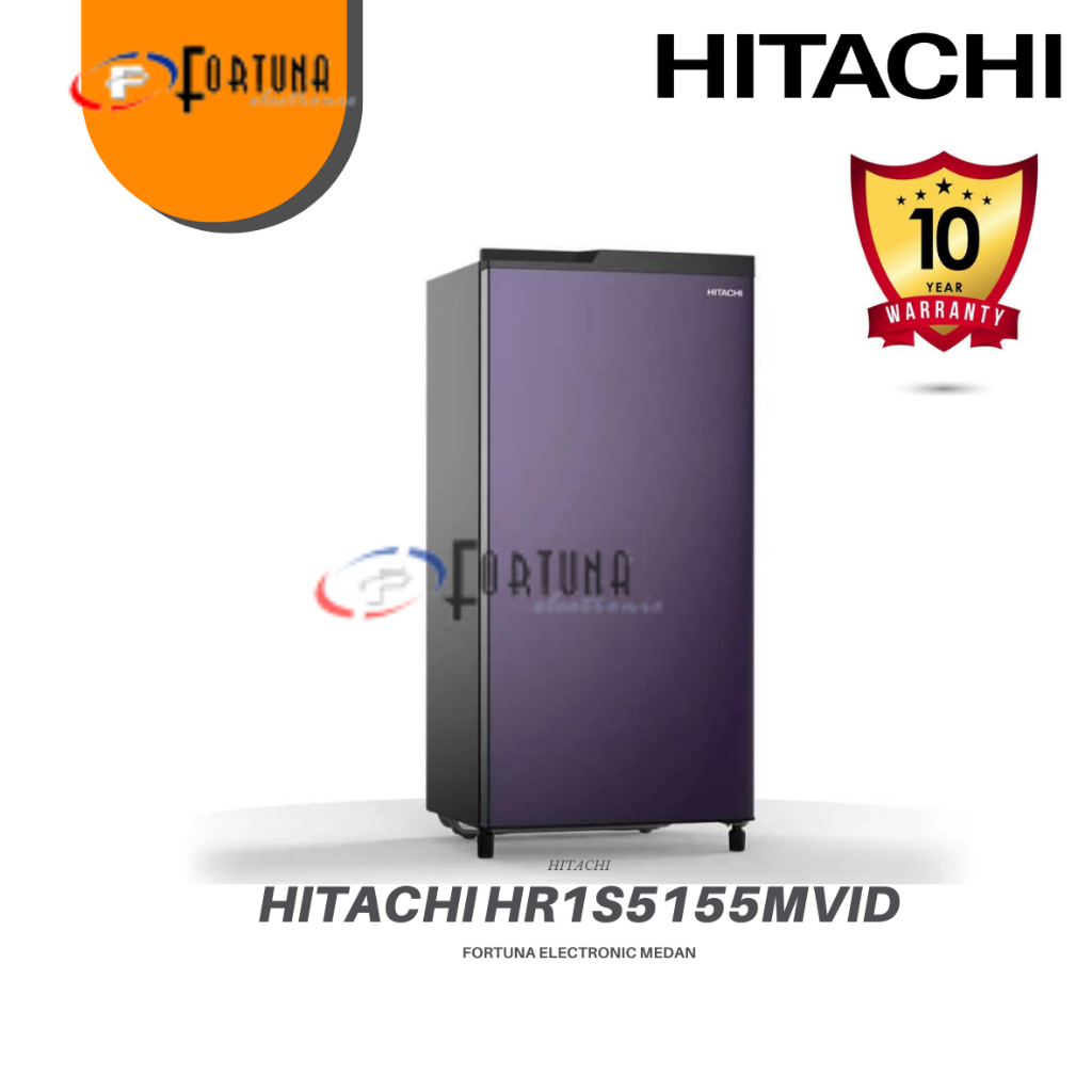 Jual KULKAS HITACHI 1 PINTU HR1S5155MVID 151 LITER MEDAN | Shopee Indonesia