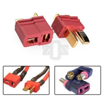 Jual Konektor Connector Plug Socket T Baterai Battery Lipo ESC AYBS Pair | Shopee Indonesia