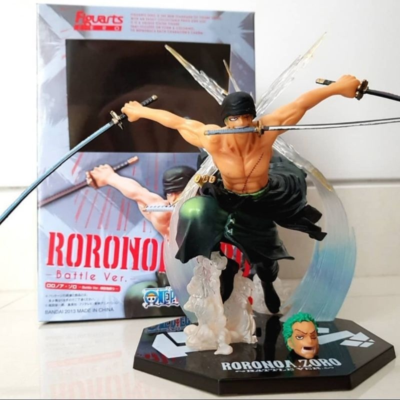 Jual Action Figure One piece Roronoa Zoro Battle ver | Shopee Indonesia