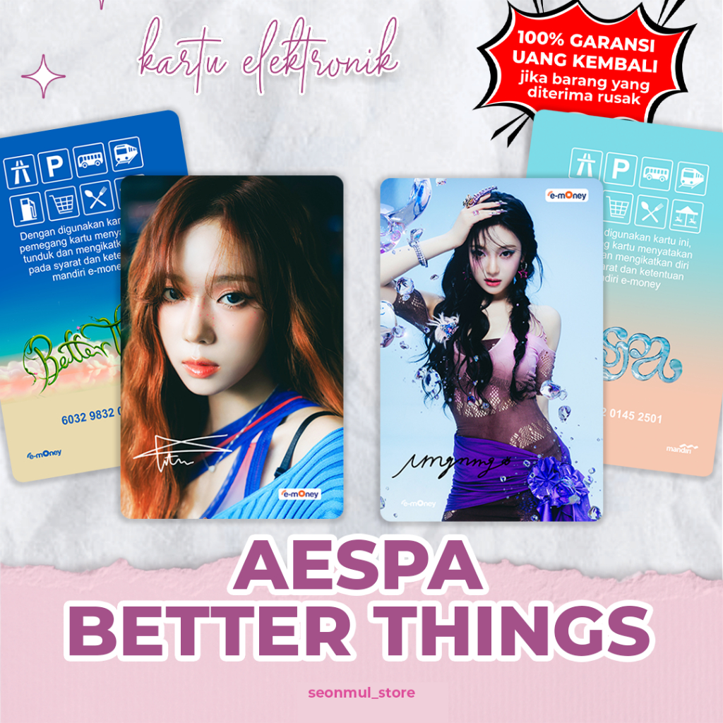 Jual AESPA BETTER THINGS / BETTER THING EMONEY TAP CASH FLAZZ BRIZZI ...