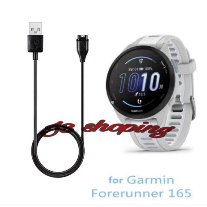 Jual CHARGER GARMIN FORERUNNER 165 FR 165 MUSIC USB CASAN JAM TANGAN ...