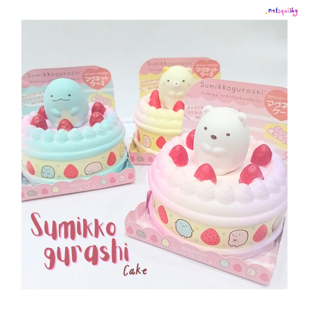 Jual Natsquishy - Squishy sumikko gurashi cake | Shopee Indonesia