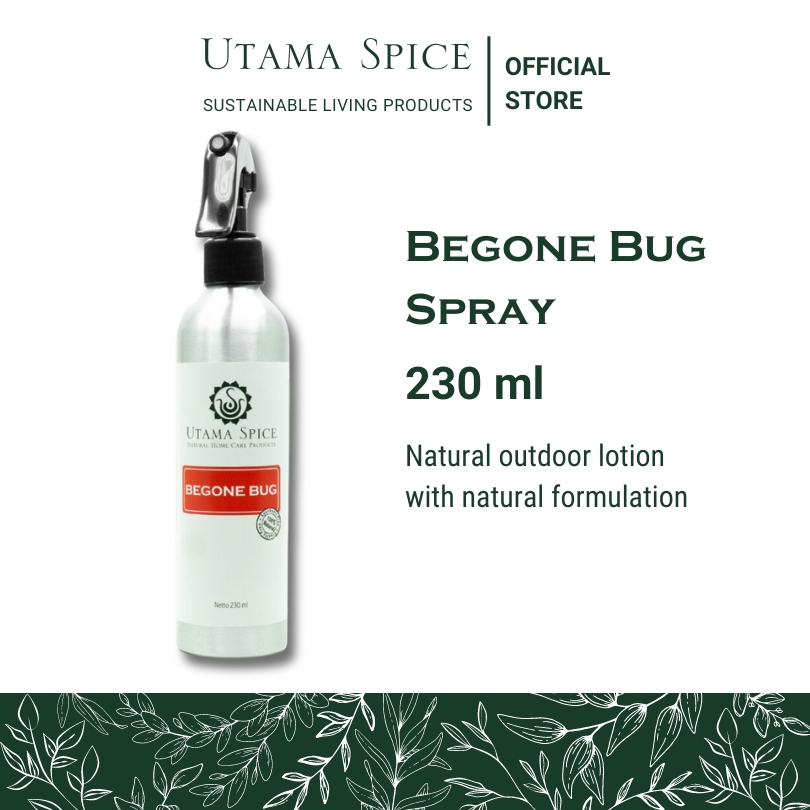 Jual Utama Spice Begone Bug Spray 230ml Aluminium | Shopee Indonesia