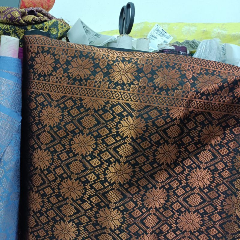 Jual Kain songket/Songket meteran/Songket Palembang/Songket mesin/Songket tenun | Shopee Indonesia