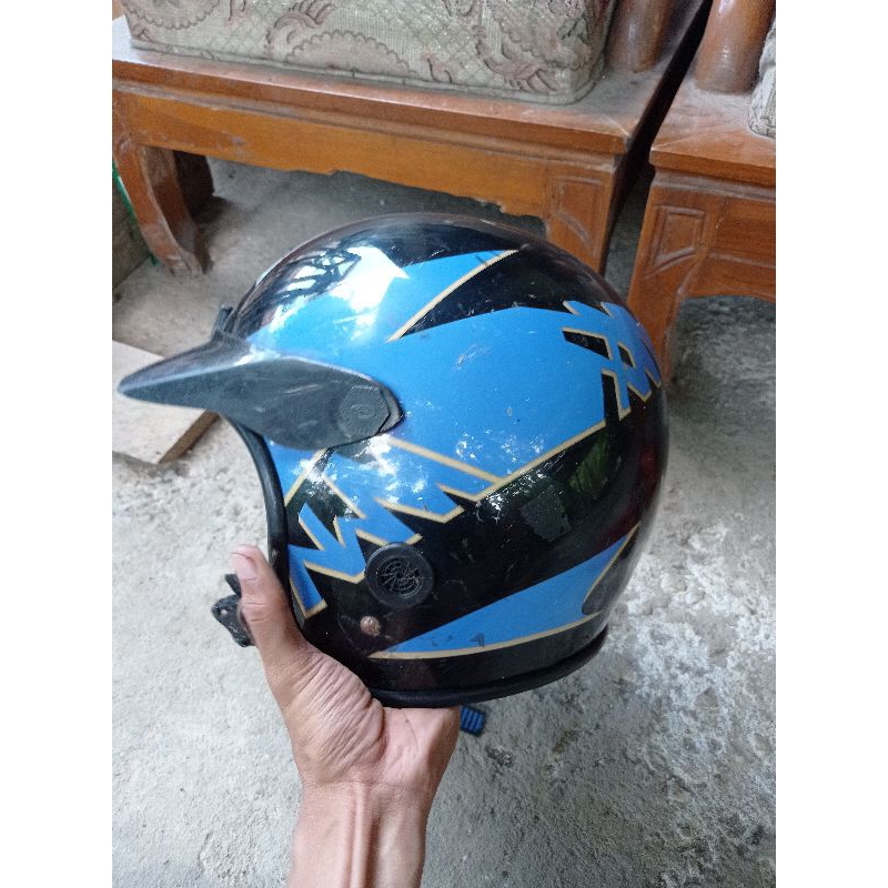 Jual helm jadul Yamaha RX king fiz r ori (bahan 3) | Shopee Indonesia