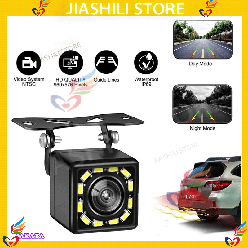 Jual Jiashili_Kamera Mundur - Parkir Belakang Mobil 12/8/4 Mata LED premium terang jernih CAMERA ...