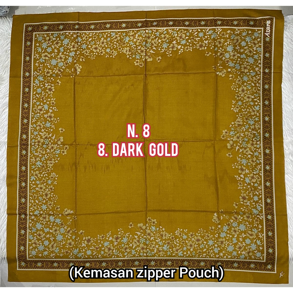 Jual [kemasan Pouch] Oskara Metal Logo Motif Azara Voal Miracle 110